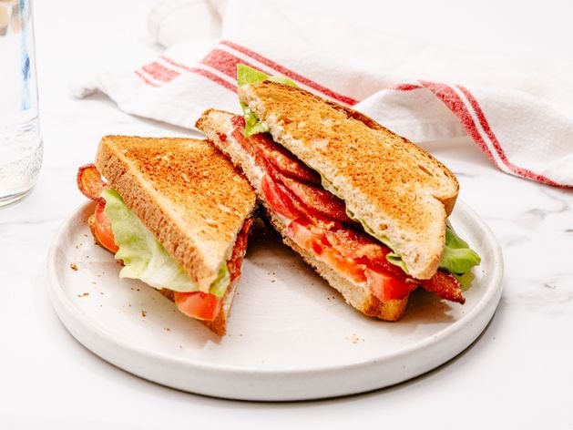 Bacon, Lettuce and Tomato Sandwich Recipe