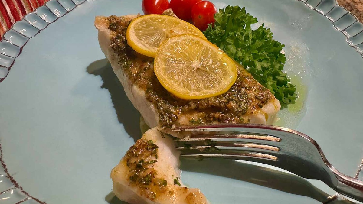 Mediterranean Lemon Baked Cod Recipe